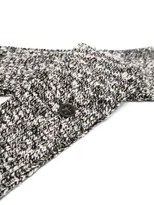 BIRKENSTOCK Ribbed-knit Mélange Ankle Socks - Black