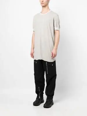 Boris Bidjan Saberi Crew-neck Cotton T-shirt