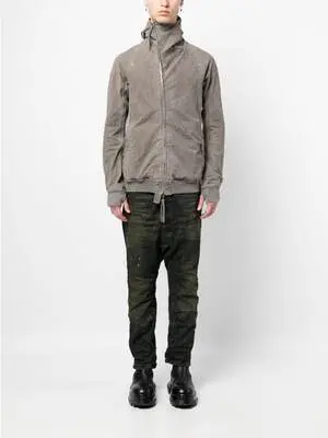 Boris Bidjan Saberi Asymmetric Drop-crotch Jeans