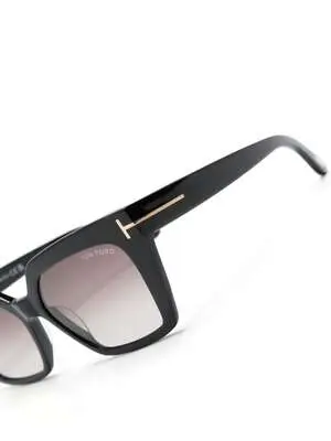 TOM FORD Winona Cat-eye Frame Sunglasses - Black