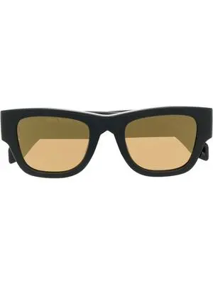 Palm Angels Logo-print Sunglasses - Black