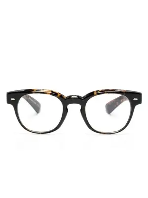 Oliver Spencer Allenby Eyeglasses - Black