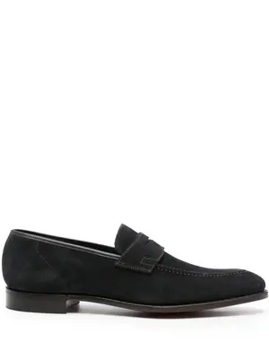 Crockett & Jones Almond Toe Loafers For Men