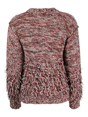 DURAZZI MILANO Fringe-detail Sweatshirt