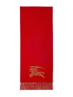 Burberry Reversible Knight Cashmere Scarf