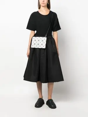 Issey Miyake Lucent Gloss Geometric-body Crossbody Bag