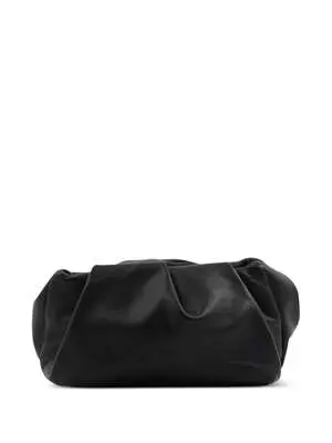 Burberry Slouch-body Leather Clutch - Black
