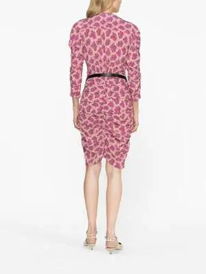 Isabel Marant Étoile Celina Graphic-print Dress - Pink