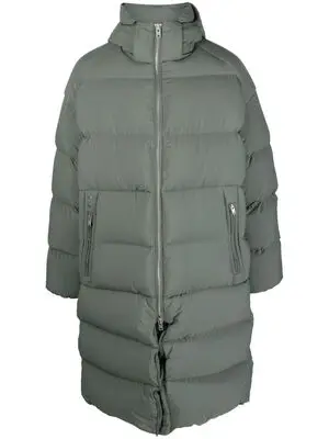 Y3 Quilted Parka Coat