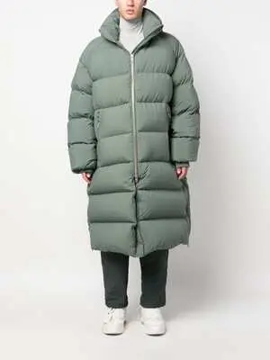 Y3 Quilted Parka Coat