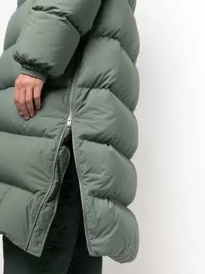 Y3 Quilted Parka Coat