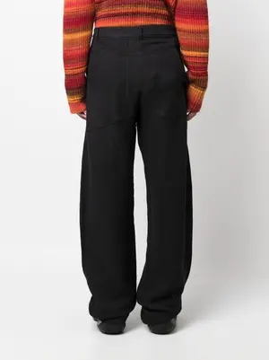 Eckhaus Latta Straight-leg Tailored Trousers