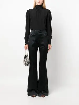 TOM FORD Flared Satin Trousers