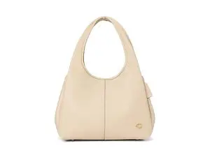 COACH Polished Pebble Leather Lana Shoulder Bag - Bone