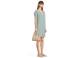 COACH Polished Pebble Leather Lana Shoulder Bag 23 - Bone