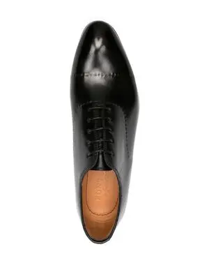 Bontoni Lace-up Leather Oxford Shoes
