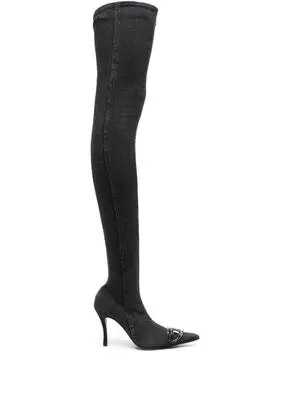 Diesel Over The Knee Boots For Women