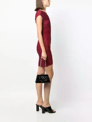 SELF-PORTRAIT Mini Sequin-embellished Bow Bag