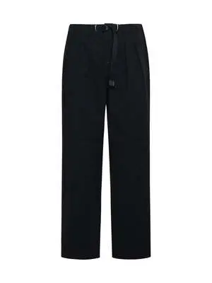 WHITE SAND Trousers - Black