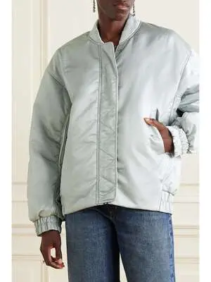 AGOLDE Shoreditch Ski Club Nisa Recycled-shell Bomber Jacket