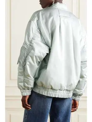 AGOLDE Shoreditch Ski Club Nisa Recycled-shell Bomber Jacket