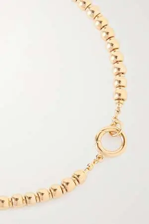 LAURA LOMBARDI Net Sustain Maremma Recycled Gold-plated Necklace