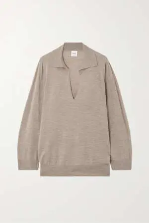 LESET James Merino Wool Polo Shirt