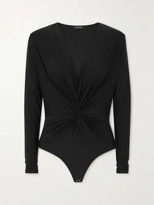GOLDSIGN The Stanton Gathered Bodysuit
