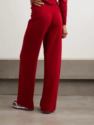Guest In Residence Everywhere Cashmere Track Pants - Red