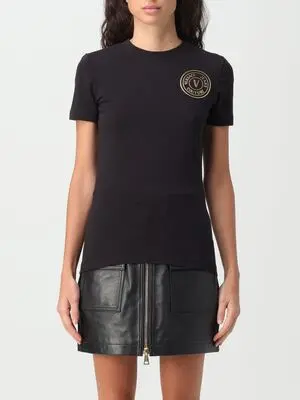 Versace Cotton Logo T-shirt - Black