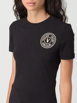 Versace Cotton Logo T-shirt - Black