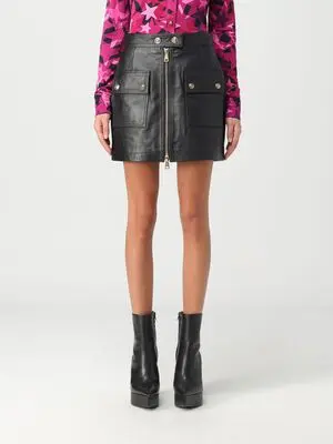 Versace Leather Mini Skirt