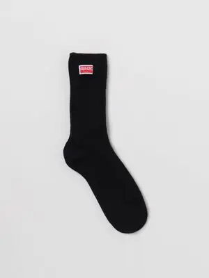 Kenzo Cotton And Wool Blend Socks