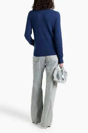 Naadam Cashmere Sweater - Midnight Blue