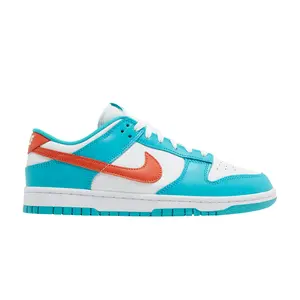 Nike Dunk Low 'miami Dolphins - White