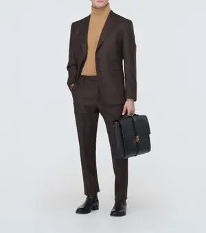 Zegna Wool Turtleneck Sweater - Beige