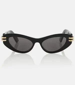 Dior Acetate Cat Eye Sunglasses - Black