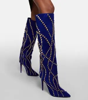 CHRISTIAN LOUBOUTIN Astrilarge Botta Pika 100 Knee-high Boots