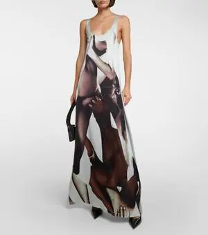 Y/project Printed Maxi Dress