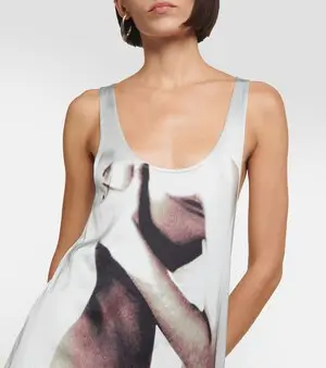 Y/project Printed Maxi Dress