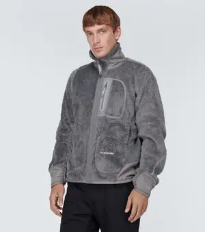 AND WANDER High Loft Fleece Jacket - Grey