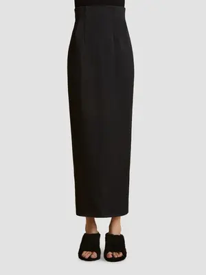 Khaite Loxley High-rise Maxi Skirt