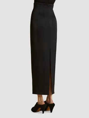 Khaite Loxley High-rise Maxi Skirt