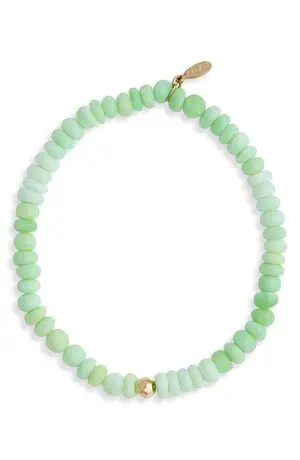 Anzie Beaded Opal Stretch Bracelet