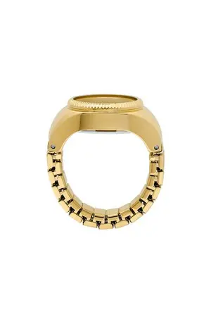 Fossil Ring Watch - Gold