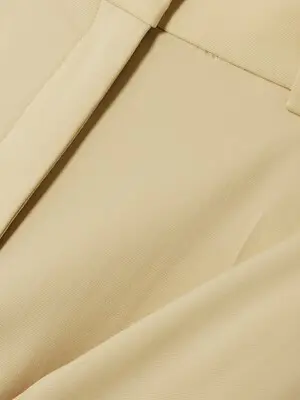 JOSEPH Morissey Stretch-wool Twill Straight-leg Pants - Neutrals