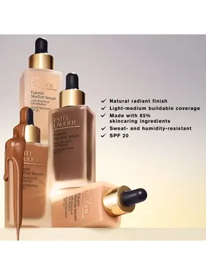 Estée Lauder Futurist Skin Tint Serum Foundation Spf 20 - 8c2 Intense Java