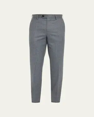 Brunello Cucinelli Brunello Cucinelli Flannel Trousers - Medium Grey