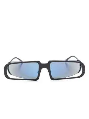 Henrik Vibskov Square-frame Sunglasses - Black