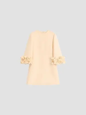 Valentino Garavani Crepe Couture Short Dress - Birch